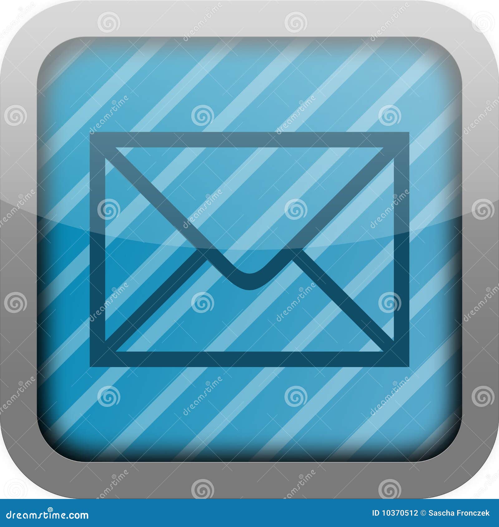 App icon email stock illustration. Illustration of design - 10370512