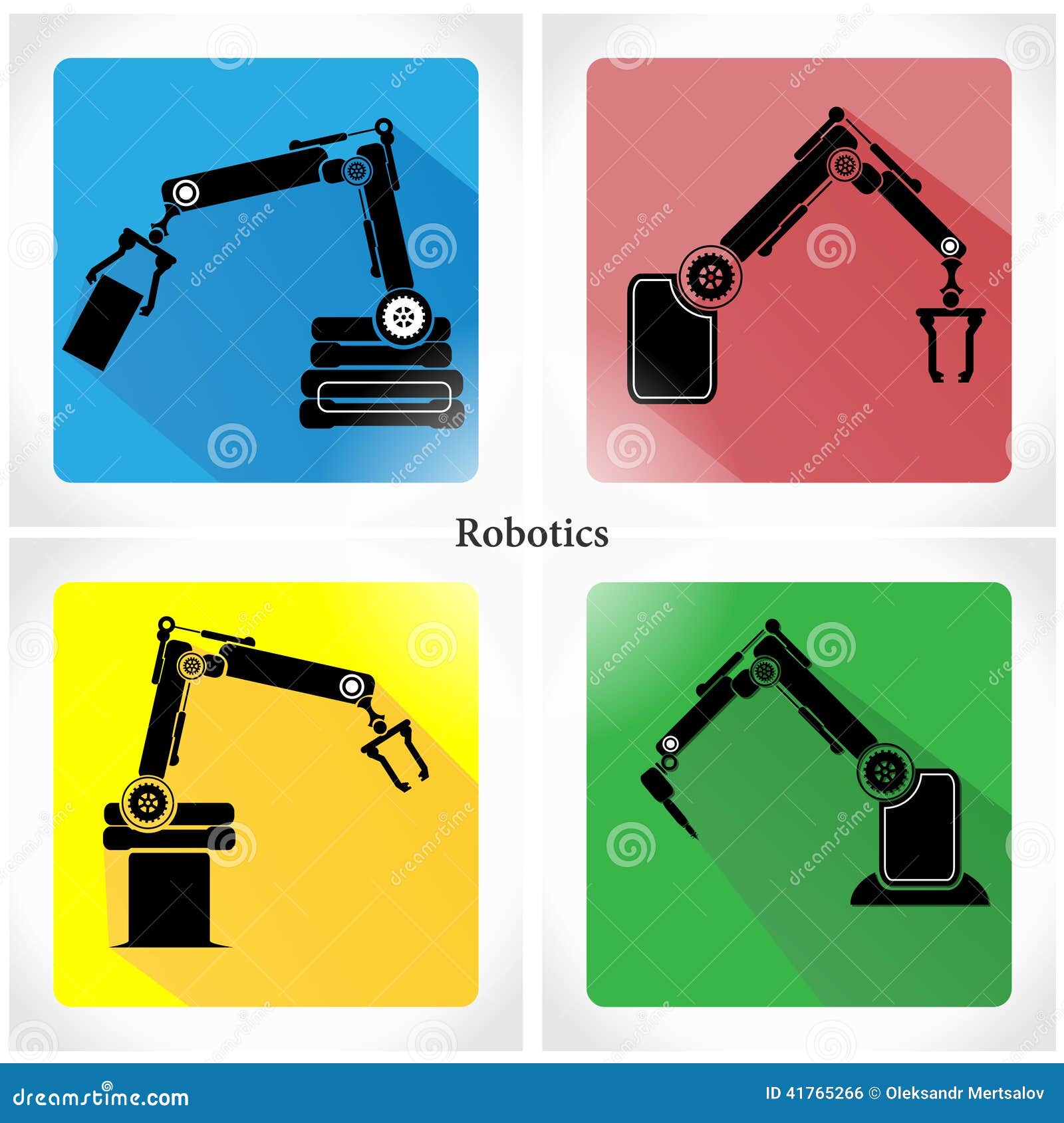 App Icon Robotics Vector Illustration Stock Vector - Illustration of ...