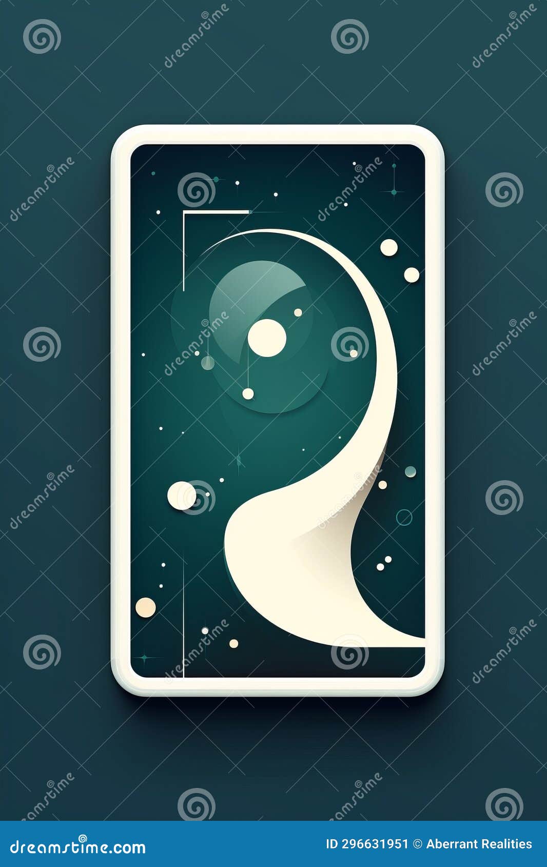 An App Icon for a Space Themed Game Stock Illustration - Illustration ...