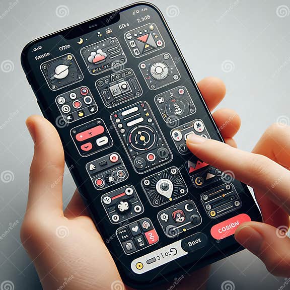 121 116. App Interface Design - Design for Mobile App Interfacs Stock ...