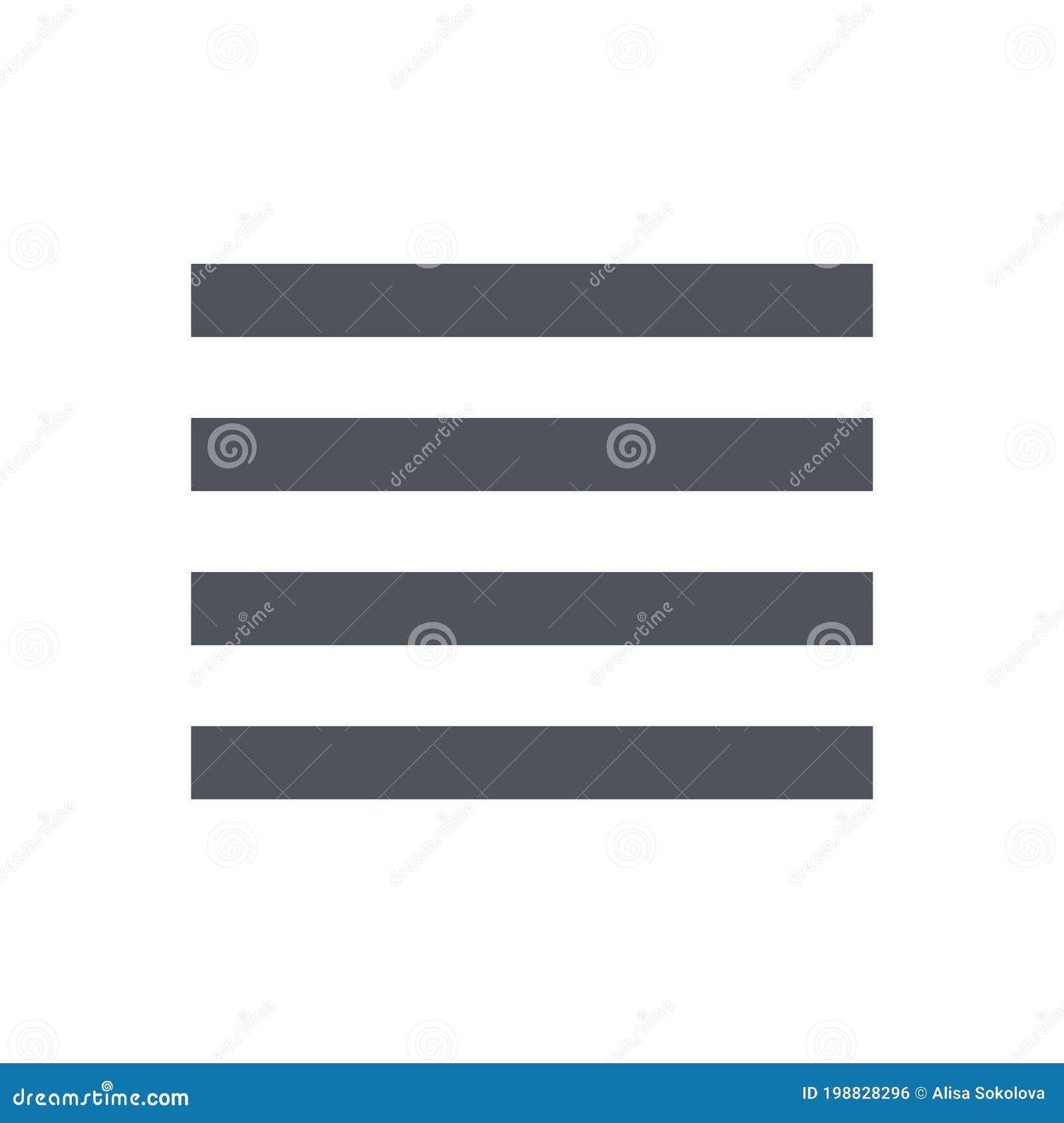 App menu icon stock vector. Illustration of vector, symbol - 198828296