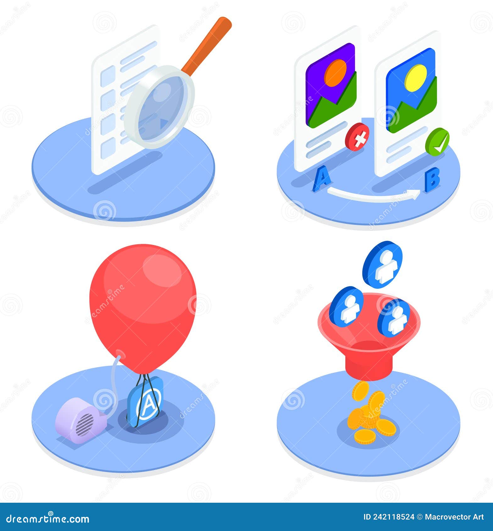 App Optimization Design Concept Stock Vector - Illustration of ...