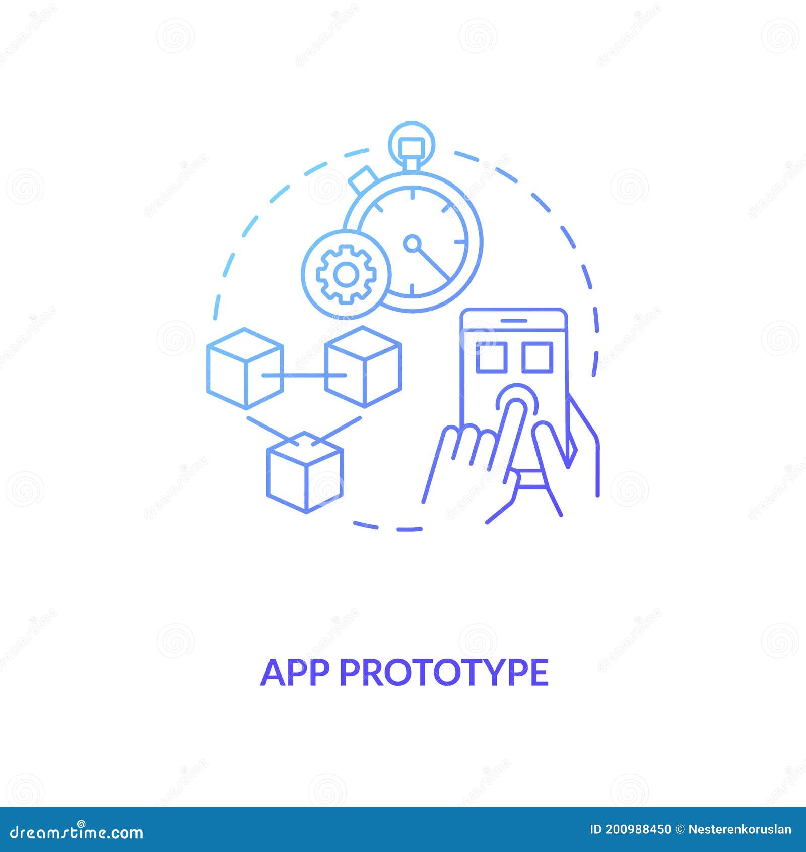 Prototype Concept Vector Linear Icon Isolated On Transparent Background ... Prototype Concept Vector Linear Icon Isolated On Transparent Background ...