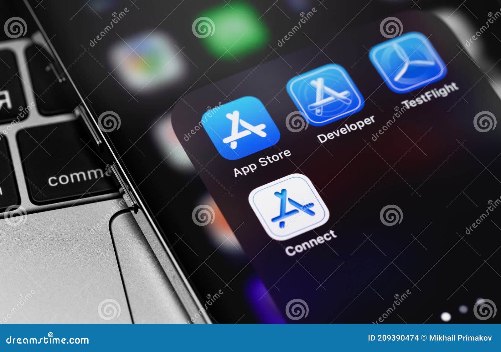 App Store Developer Testflight Connect Icon Apps Editorial Stock Image Image Of Store 1254
