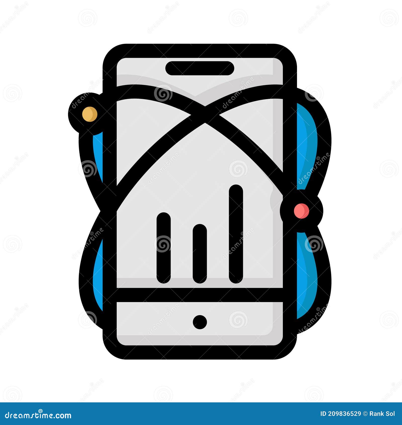 App Store Optimization Isolated Vector Icon Which Can Easily Modify or ...