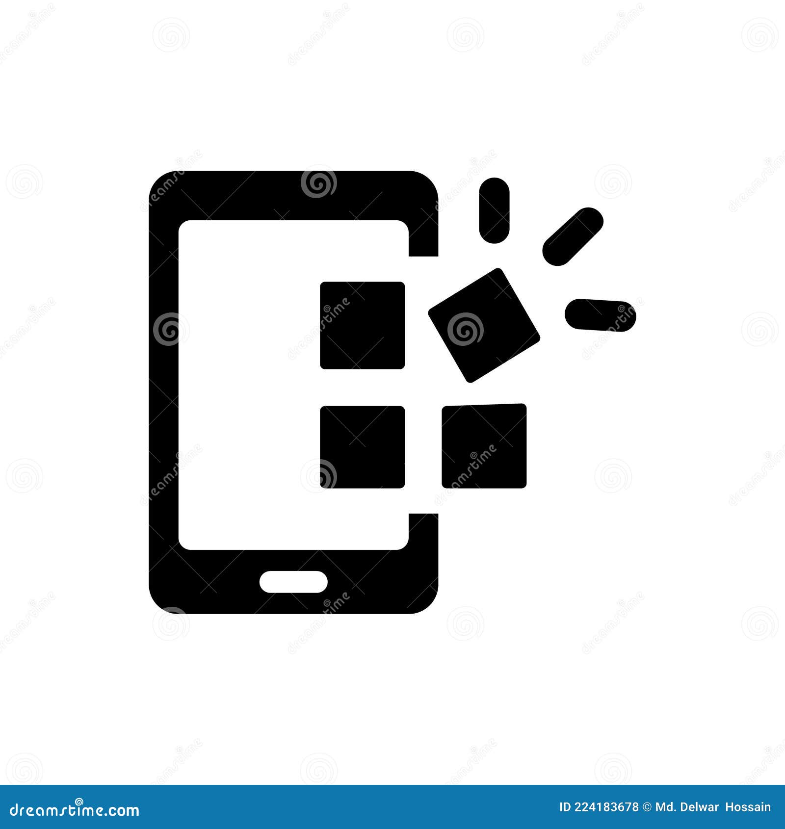 App-Symbol vektor abbildung. Illustration von apps, anwendung - 224183678
