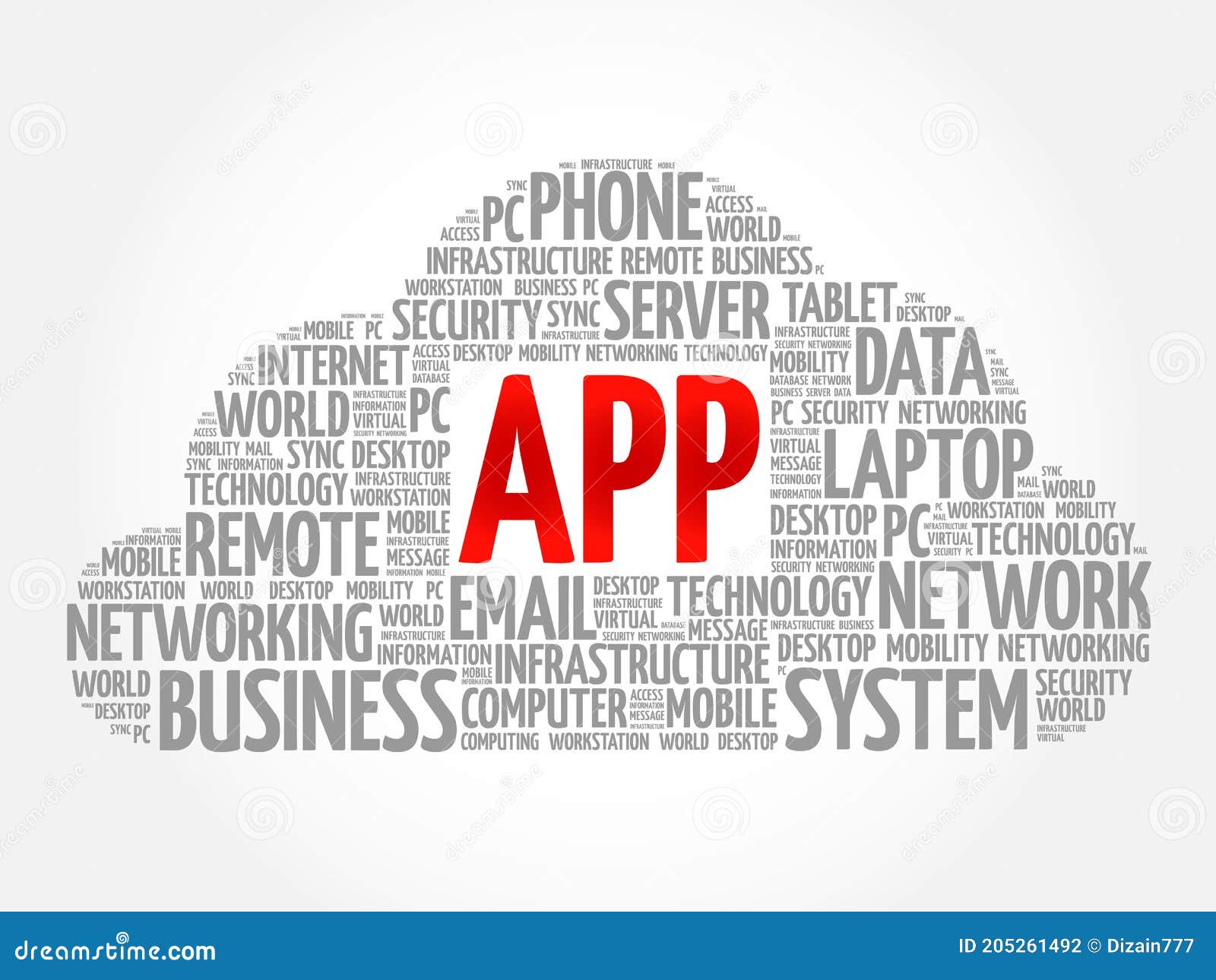 APP word cloud stock illustration. Illustration of downloading - 205261492