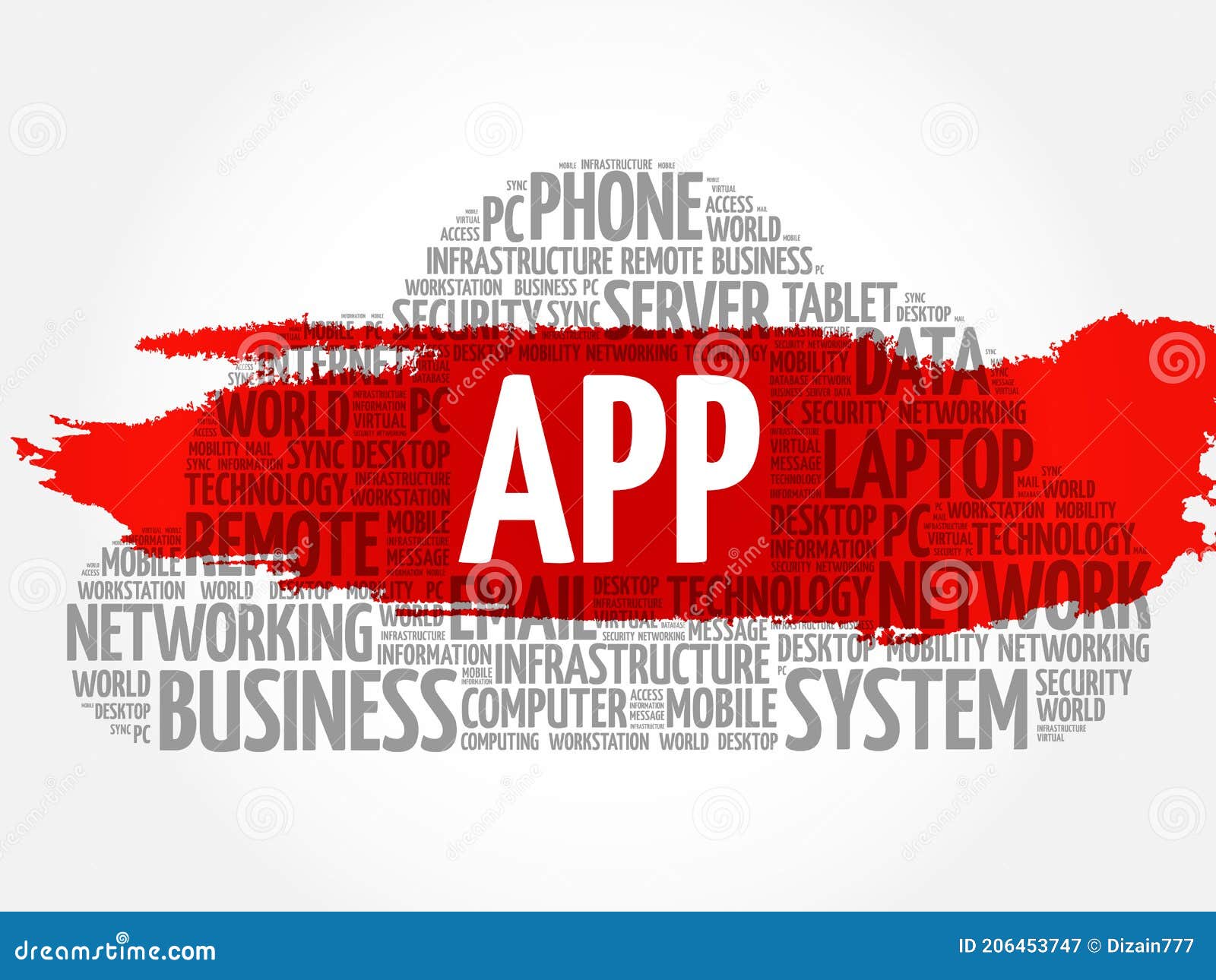 APP word cloud stock illustration. Illustration of downloading - 206453747