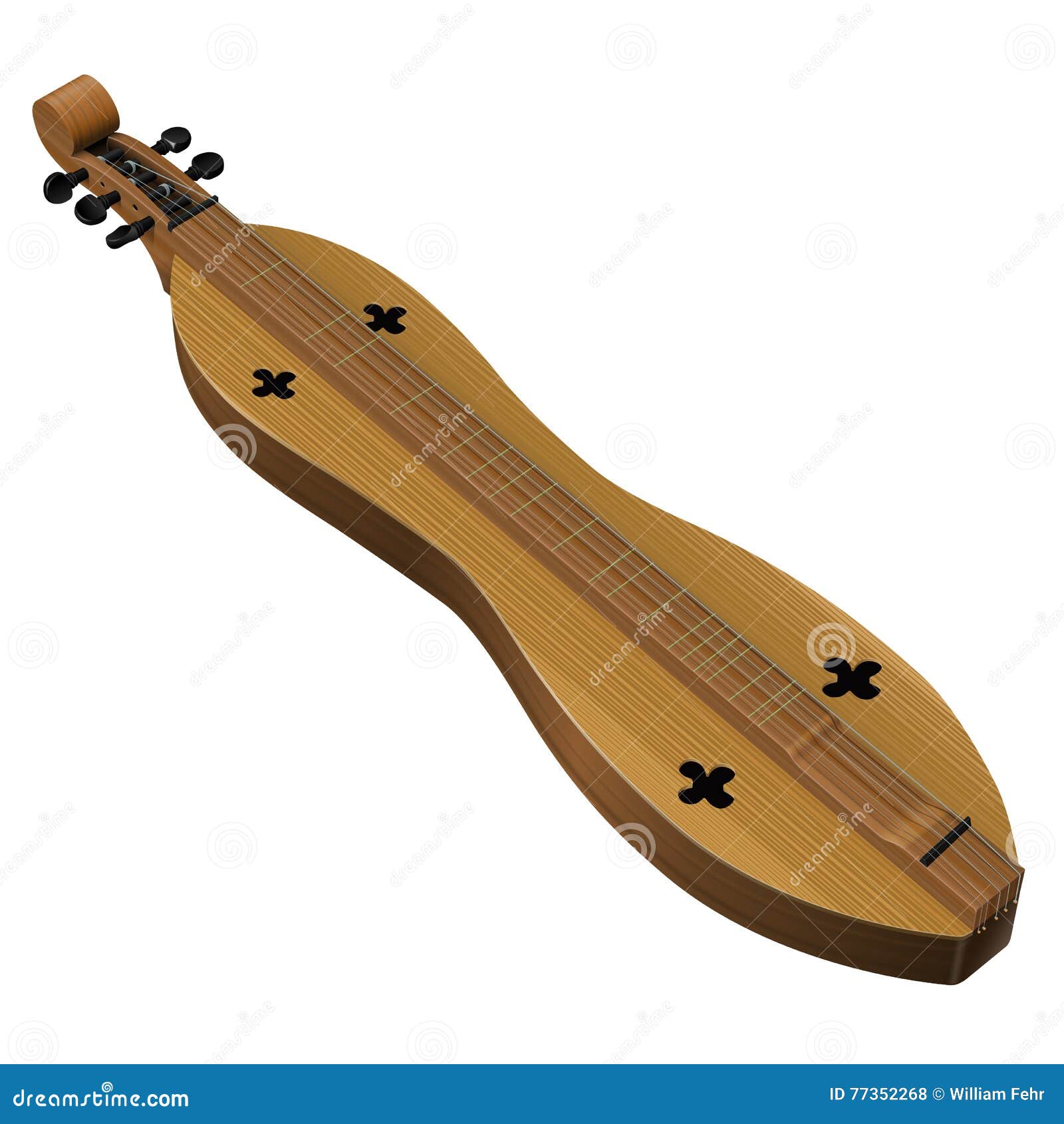 Appalachisches Hackbrett stock abbildung. Illustration von korn - 77352268