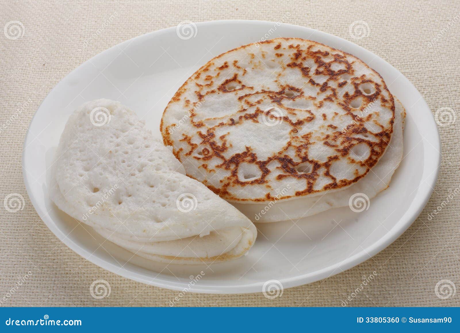 Appam, stock photo. Image of cost, dish, cuisine, kallappam - 33805360