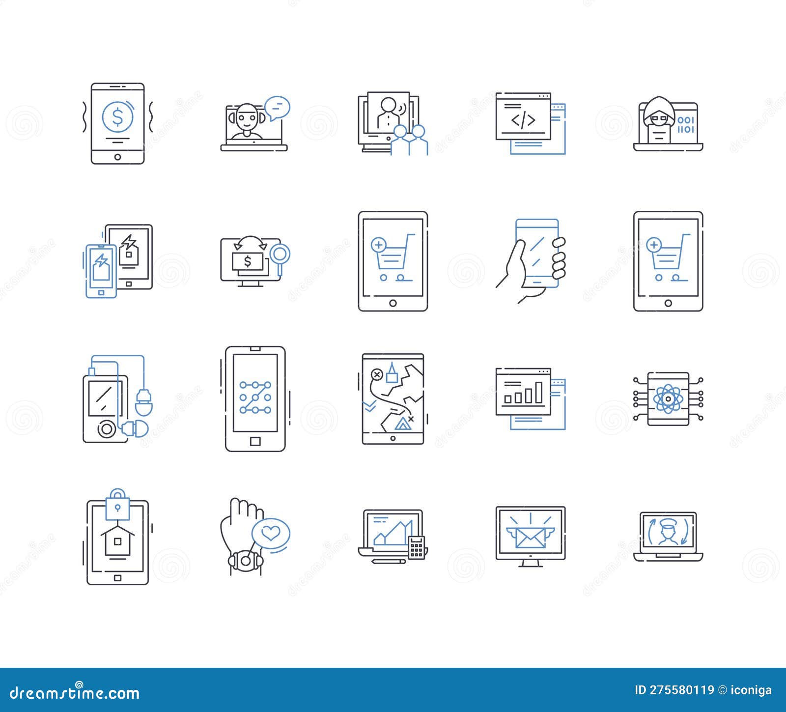 Apparatus Line Icons Collection. Equipment, Tools, Devices, Appliance ... Apparatus Line Icons Collection. Equipment, Tools, Devices, Appliance ...