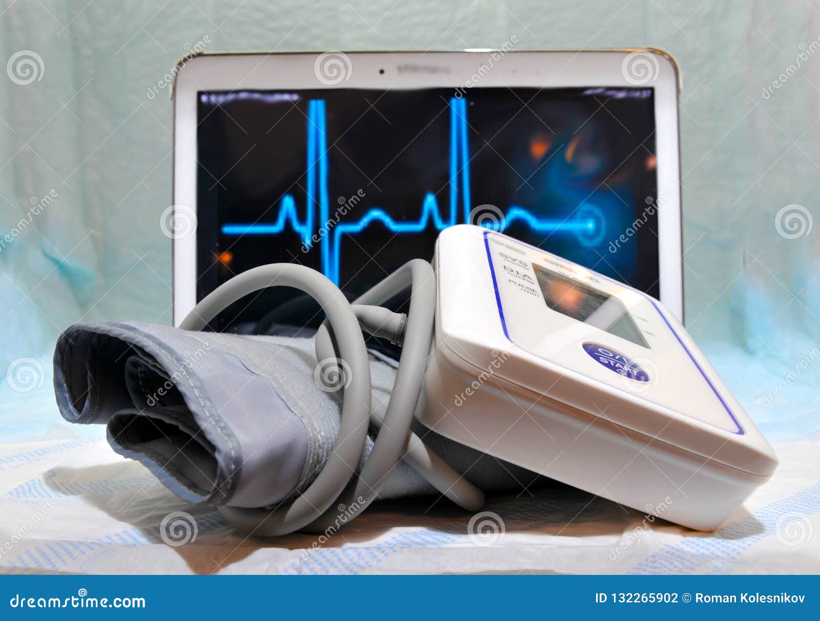 Apparecchio Medico Per La Misurazione Della Pressione - Tonometer ...