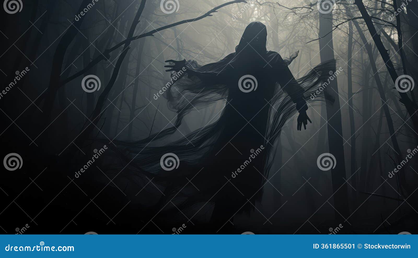 Wraith Ghost Royalty-Free Cartoon | CartoonDealer.com #18794951