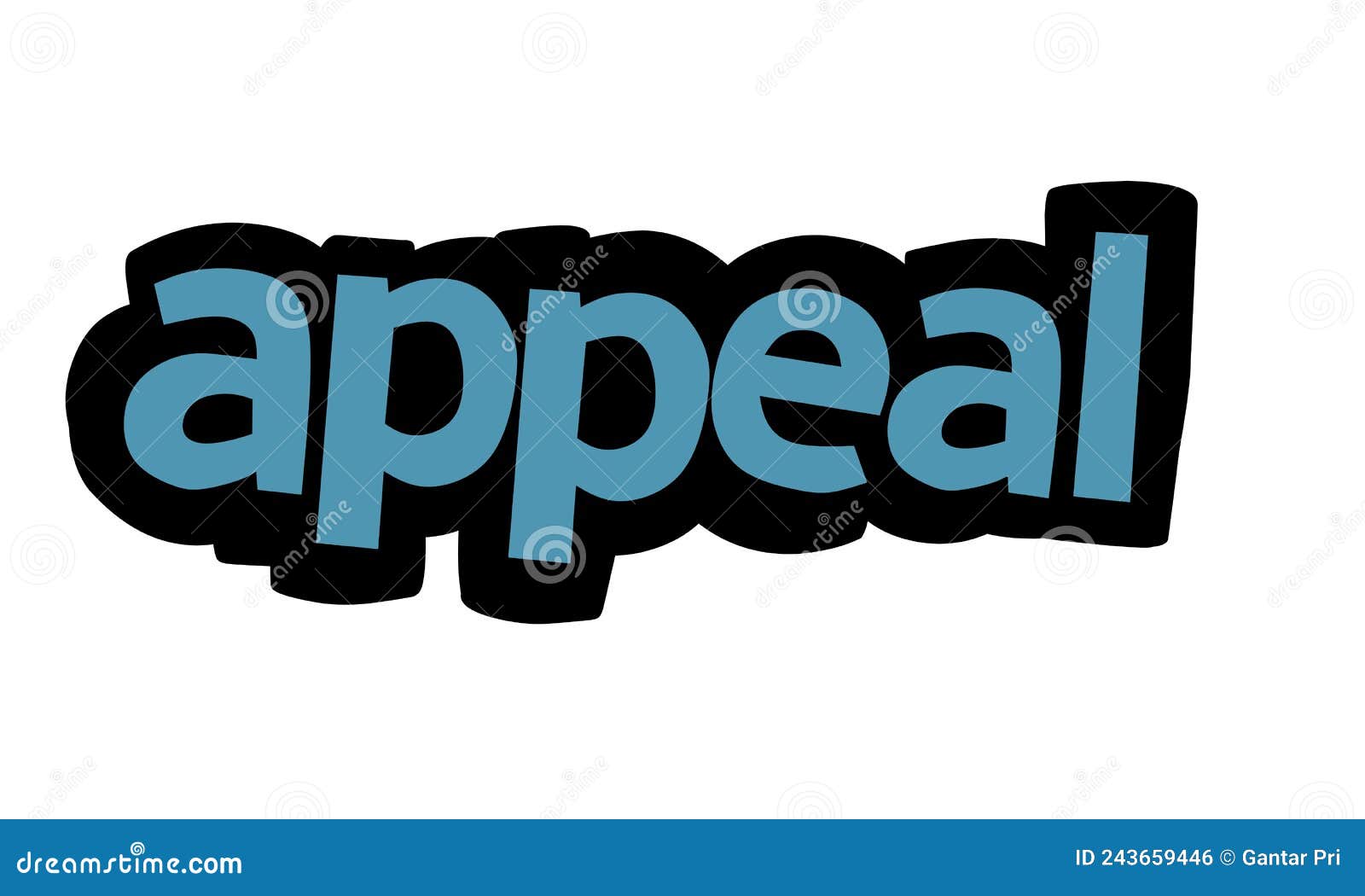 APPEAL Background Writing Vector Design Stock Vector - Illustration of ...