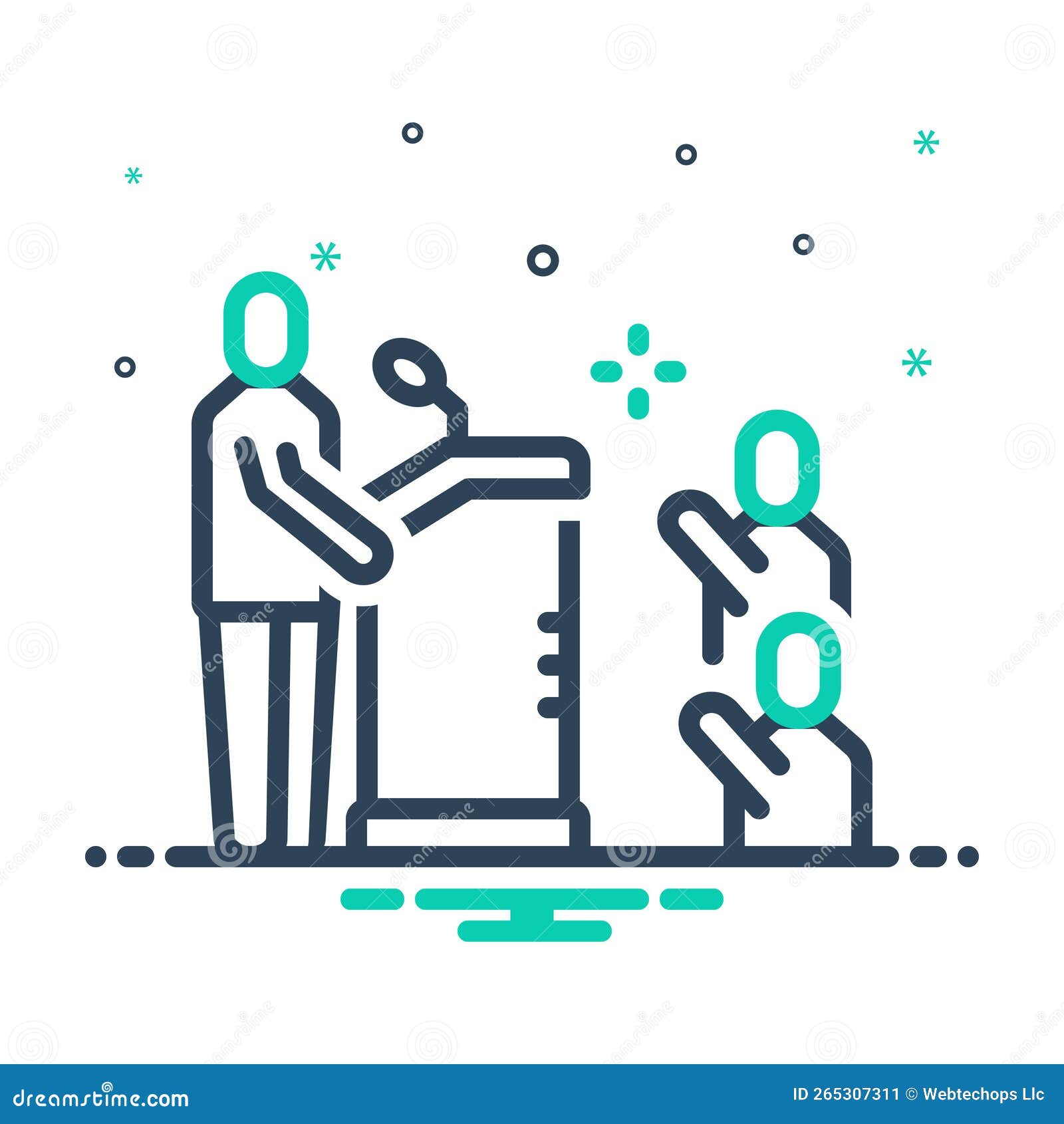 Mix Icon for Appeal, Request and Pray Stock Vector - Illustration of ...