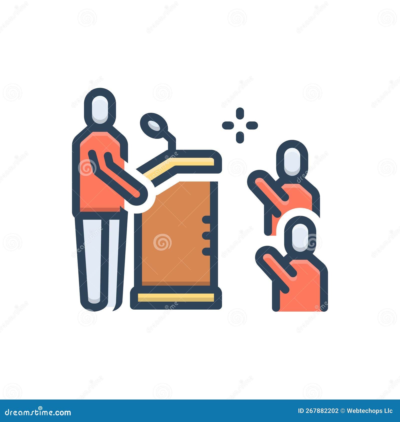 Color Illustration Icon for Appeal, Request and Pray Stock Vector ...