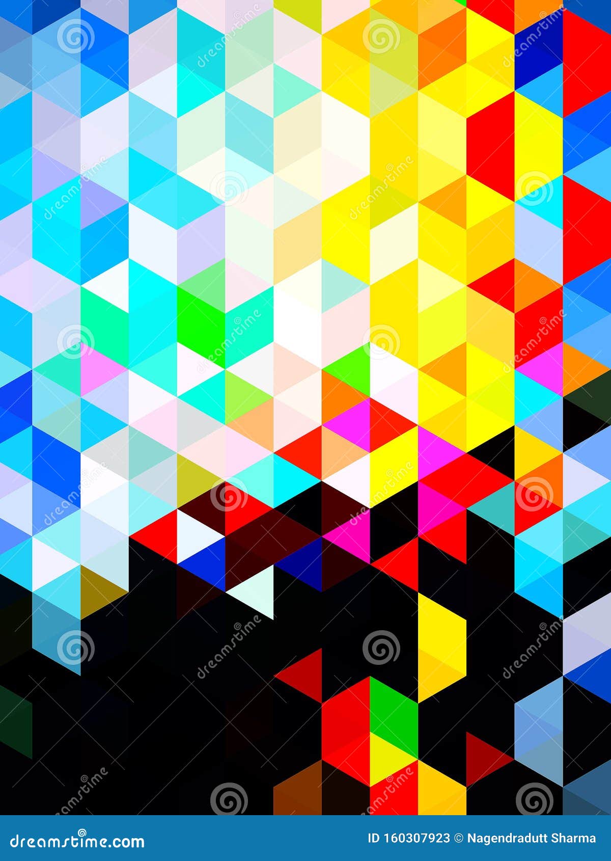 A Noteworthy Graphical Design Of Colorful Cute Pattern Of Squares Stock ... A Noteworthy Graphical Design Of Colorful Cute Pattern Of Squares Stock ...