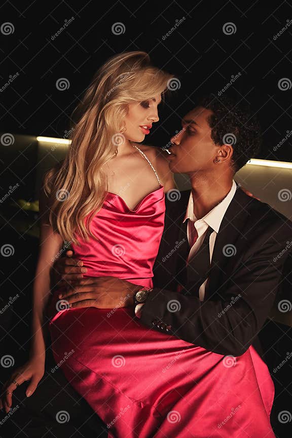 Appealing Young Multiracial Couple in Elegant Stock Photo - Image of ... Appealing Young Multiracial Couple in Elegant Stock Photo - Image of ...
