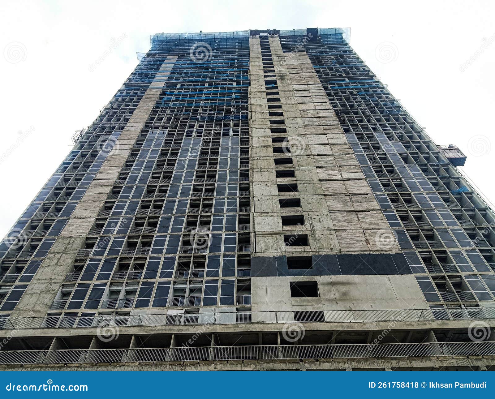 The Appearance of an Empty Building that Has Not Been Completed for a ...