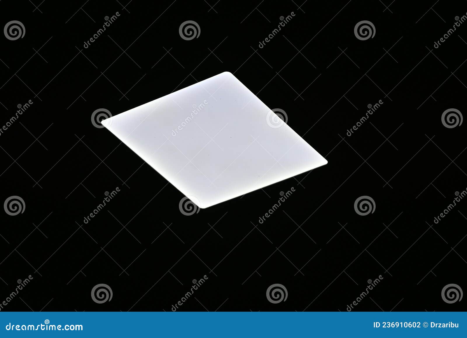 Appearance of Ice Lighting Designed on a Suspended Plaster Ceiling ...