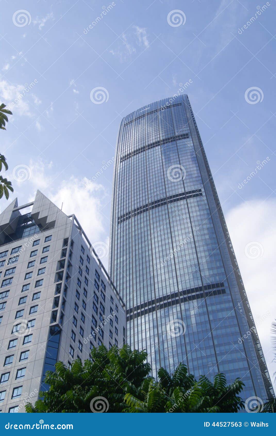 The Appearance of Kingkey 100 Building Stock Image - Image of kingkey ...