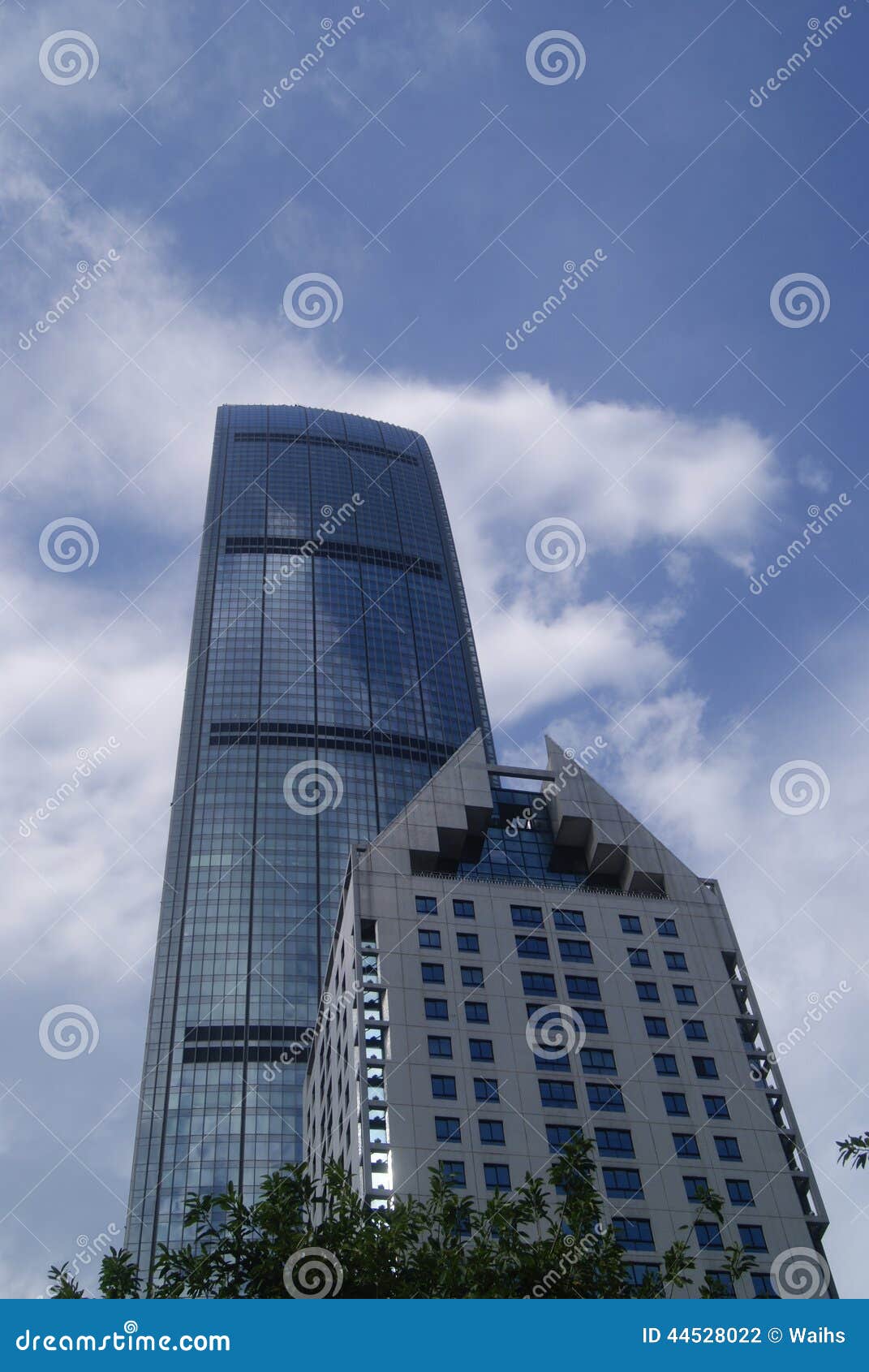 The Appearance of Kingkey 100 Building Stock Photo - Image of ...