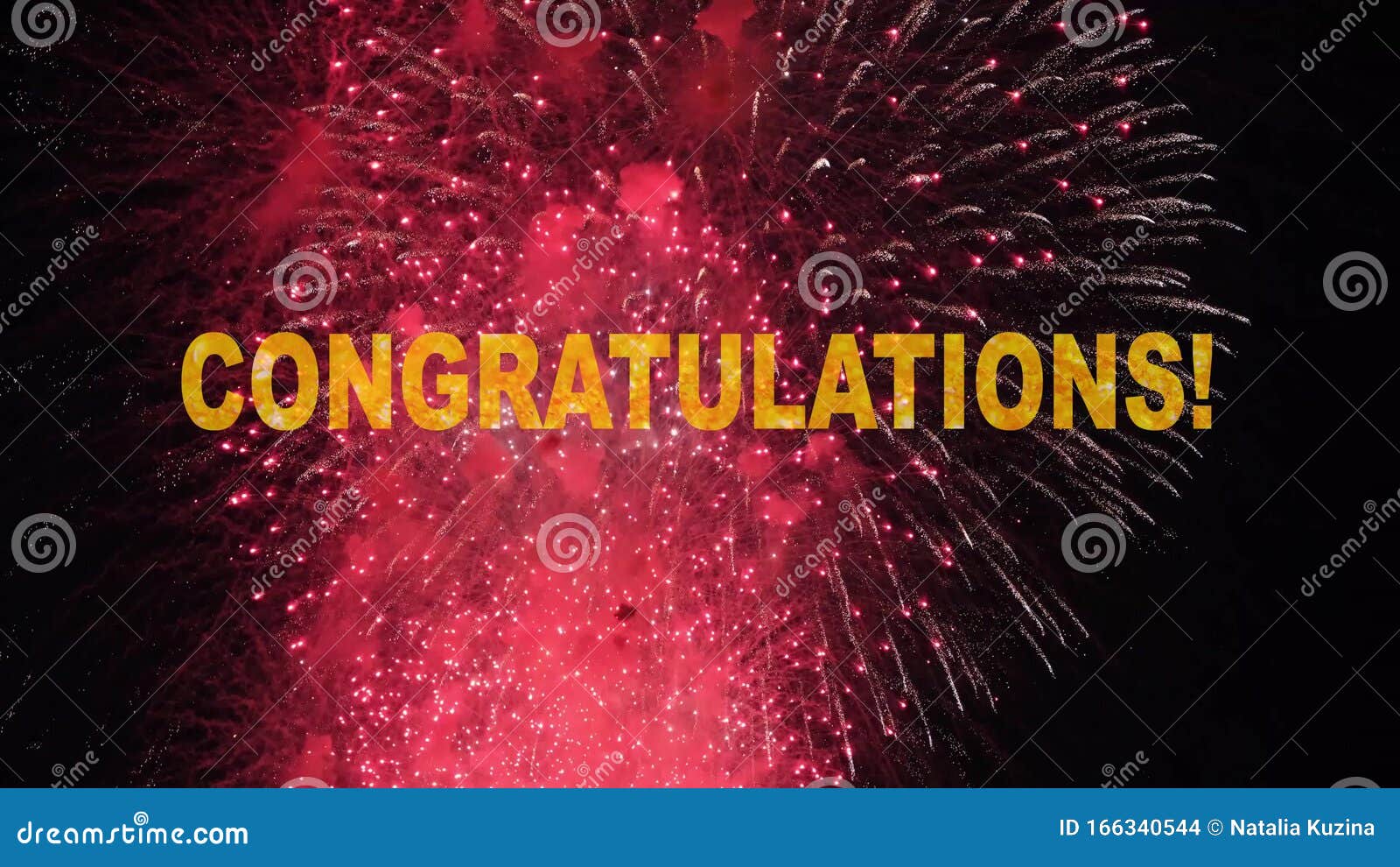Congratulations Fireworks Animated Gif