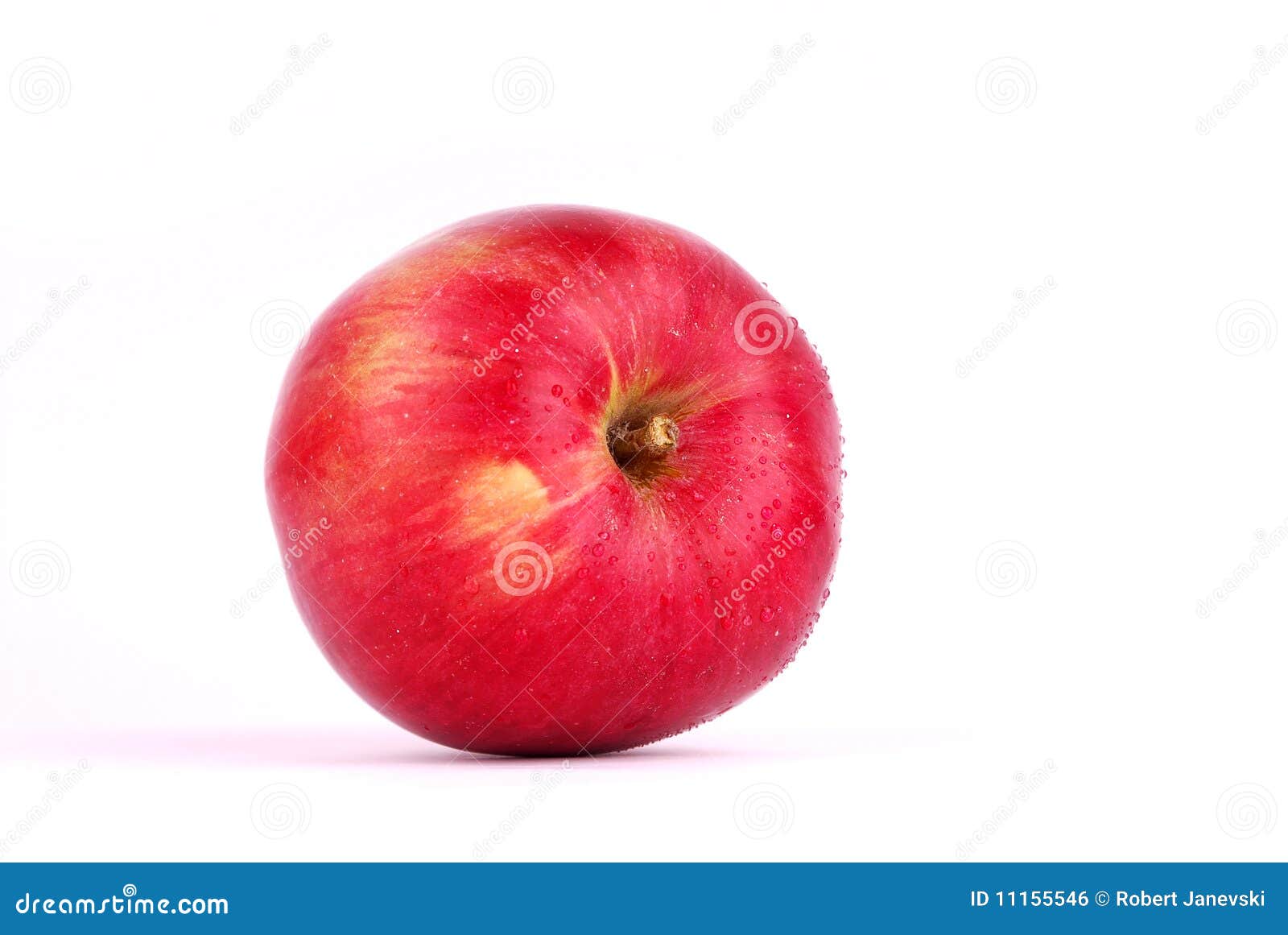 Appel stock foto. Image of snack, versheid, knippen, kleur - 11155546