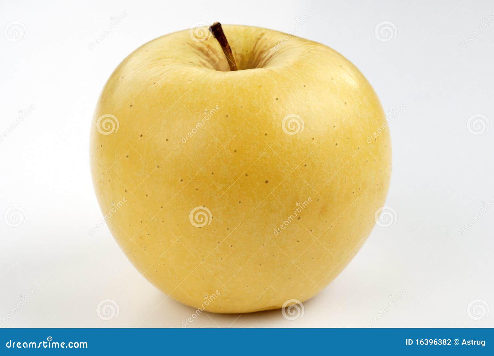 Appel stock foto. Image of vrucht, volledig, rijp, geel - 16396382