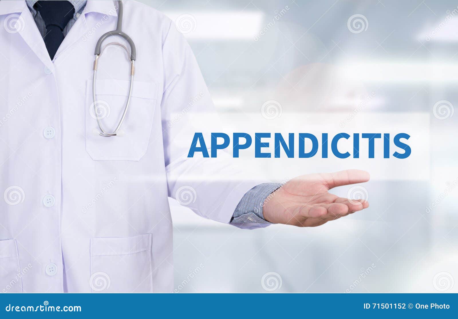 APPENDICITIS stock photo. Image of illness, hand, abdomen - 71501152