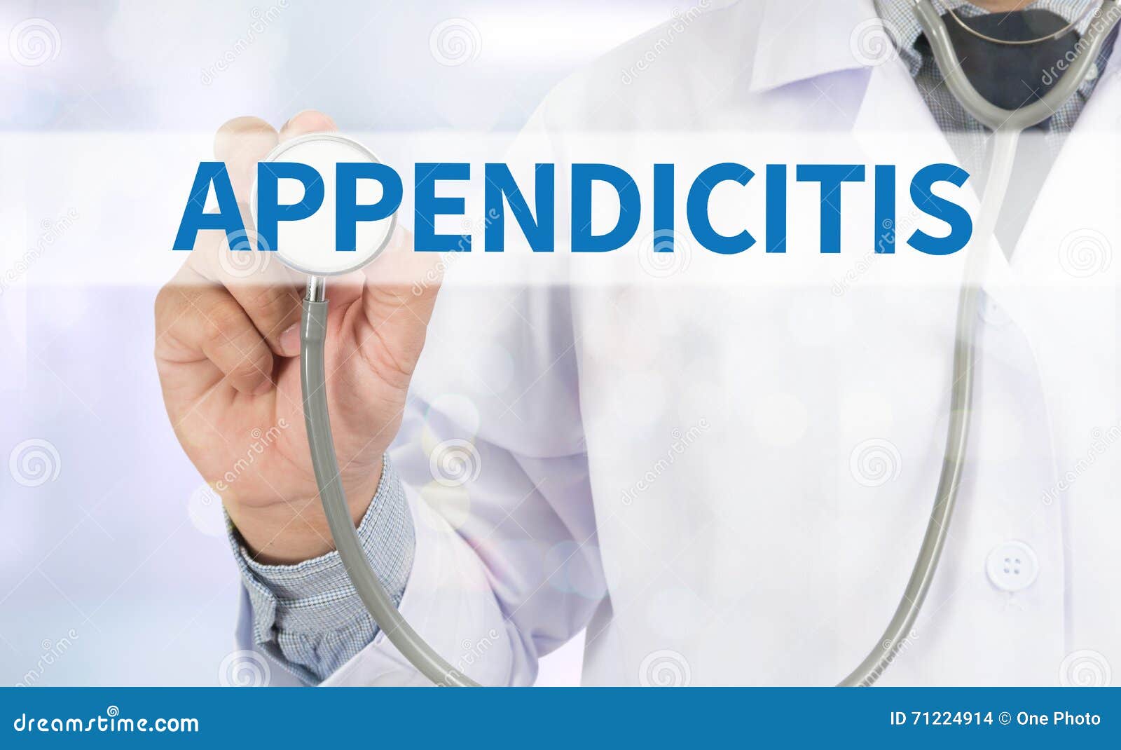APPENDICITIS stock photo. Image of health, abdominal - 71224914