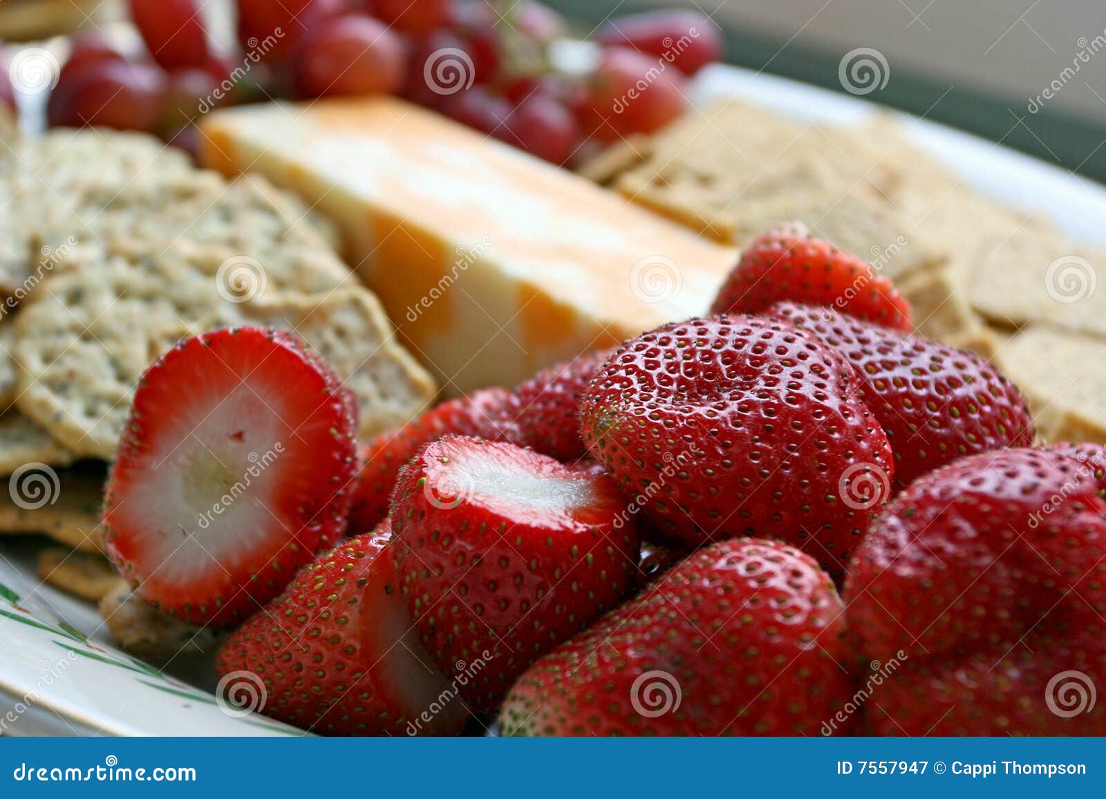 Appetising strawberries stock image. Image of ripened - 7557947
