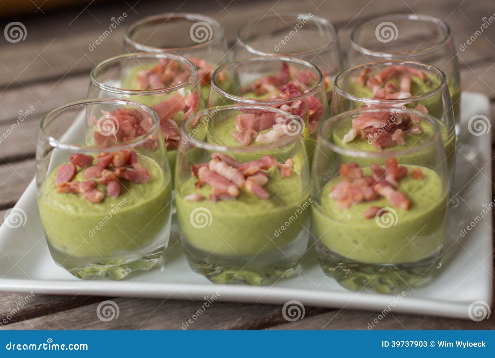 Appetizer stock image. Image of pork, snack, amuse, mousse - 39737903