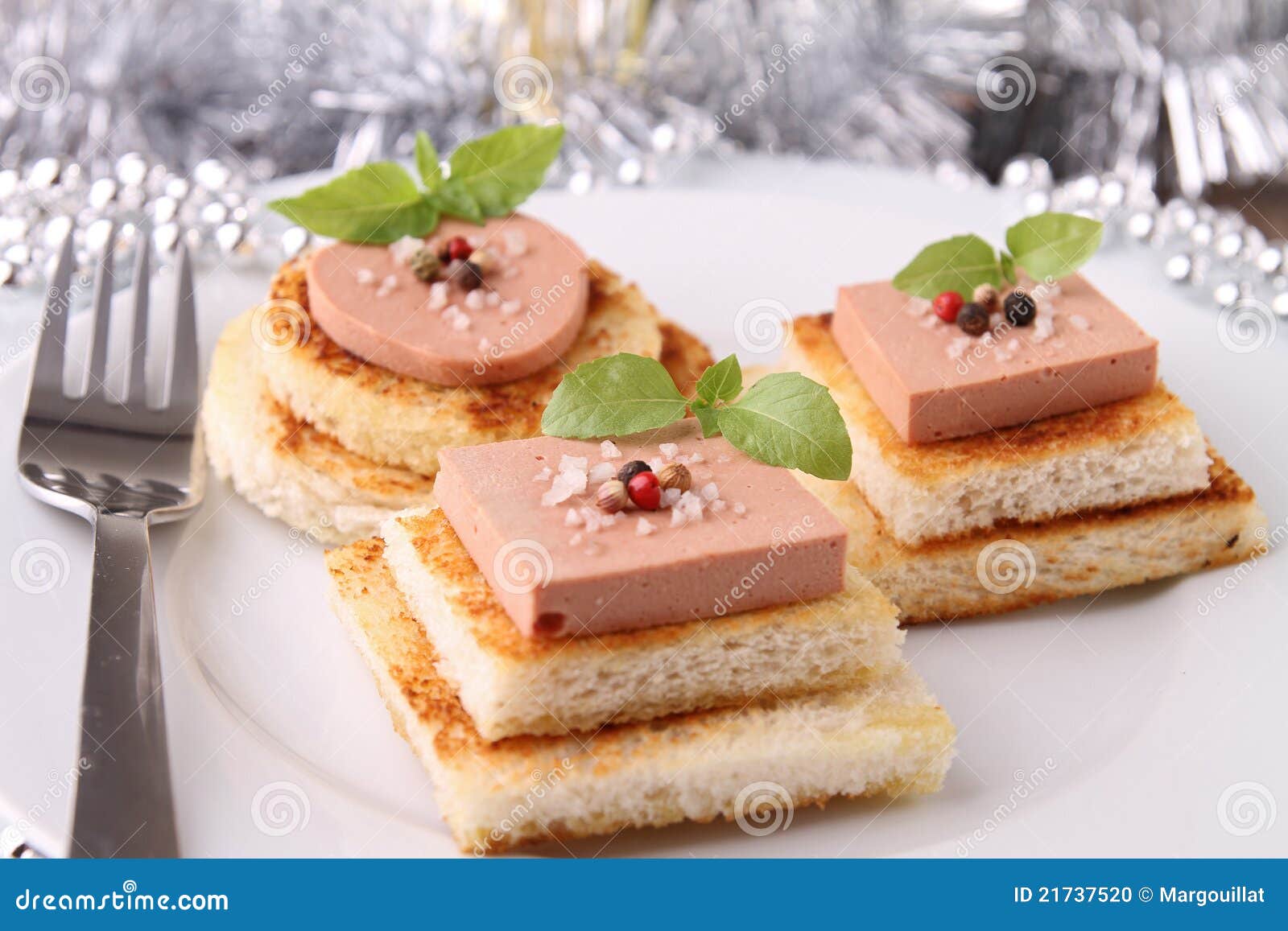 Appetizer, canapes stock photo. Image of canapes, gastronomy - 21737520