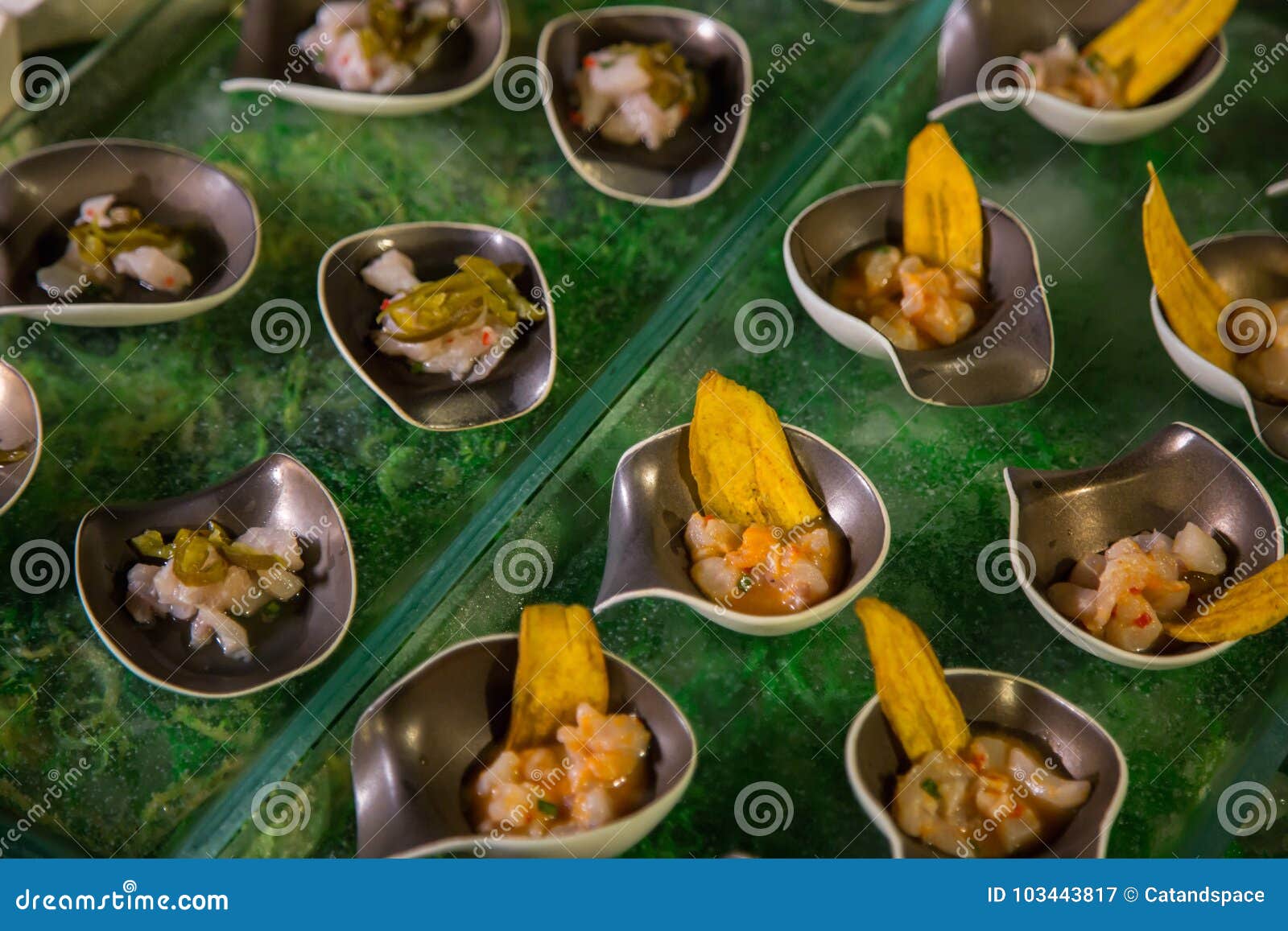 Appetizer Ceviche with Raw Fish Stock Image - Image of fresh, appetizer ...