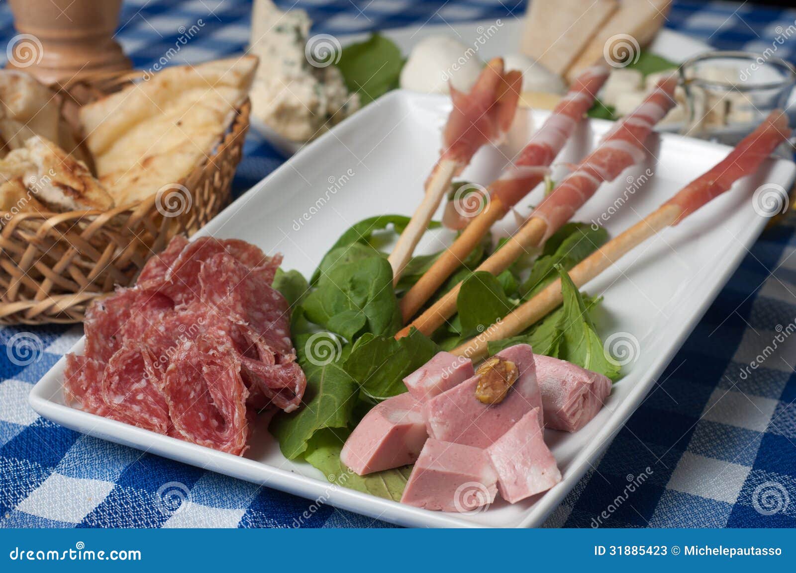 Appetizer of cold cuts stock image. Image of macro, cuisine - 31885423