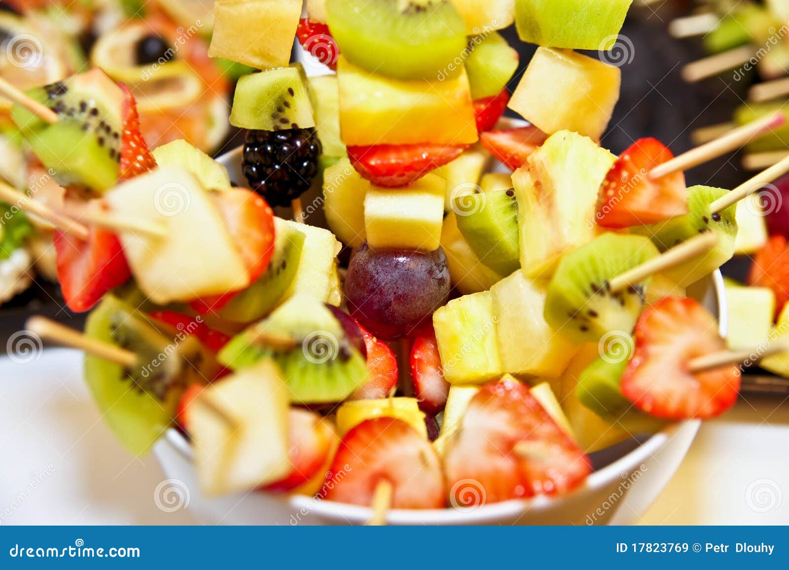 Appetizer from fruit stock image. Image of banquet, artisanal - 17823769