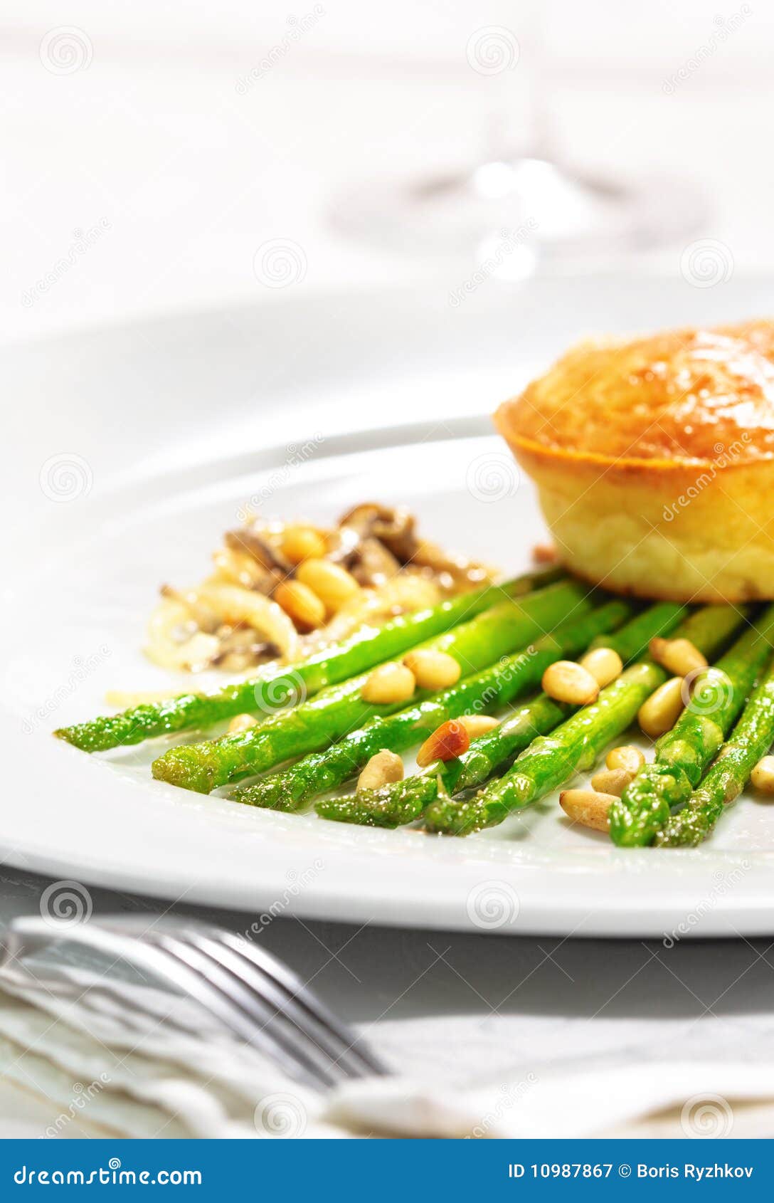 Appetizer - Goat S Milk Cheese Pate Stock Image - Image of mushrooms ...