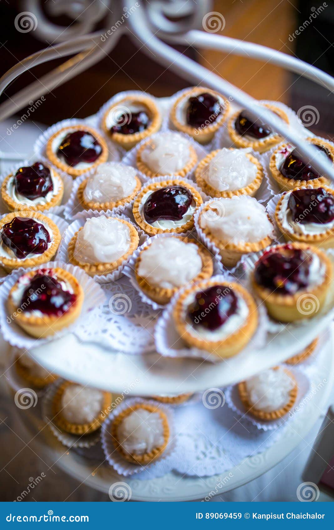 Appetizer Mini Cakes of Cocktail Stock Image - Image of delicious ...