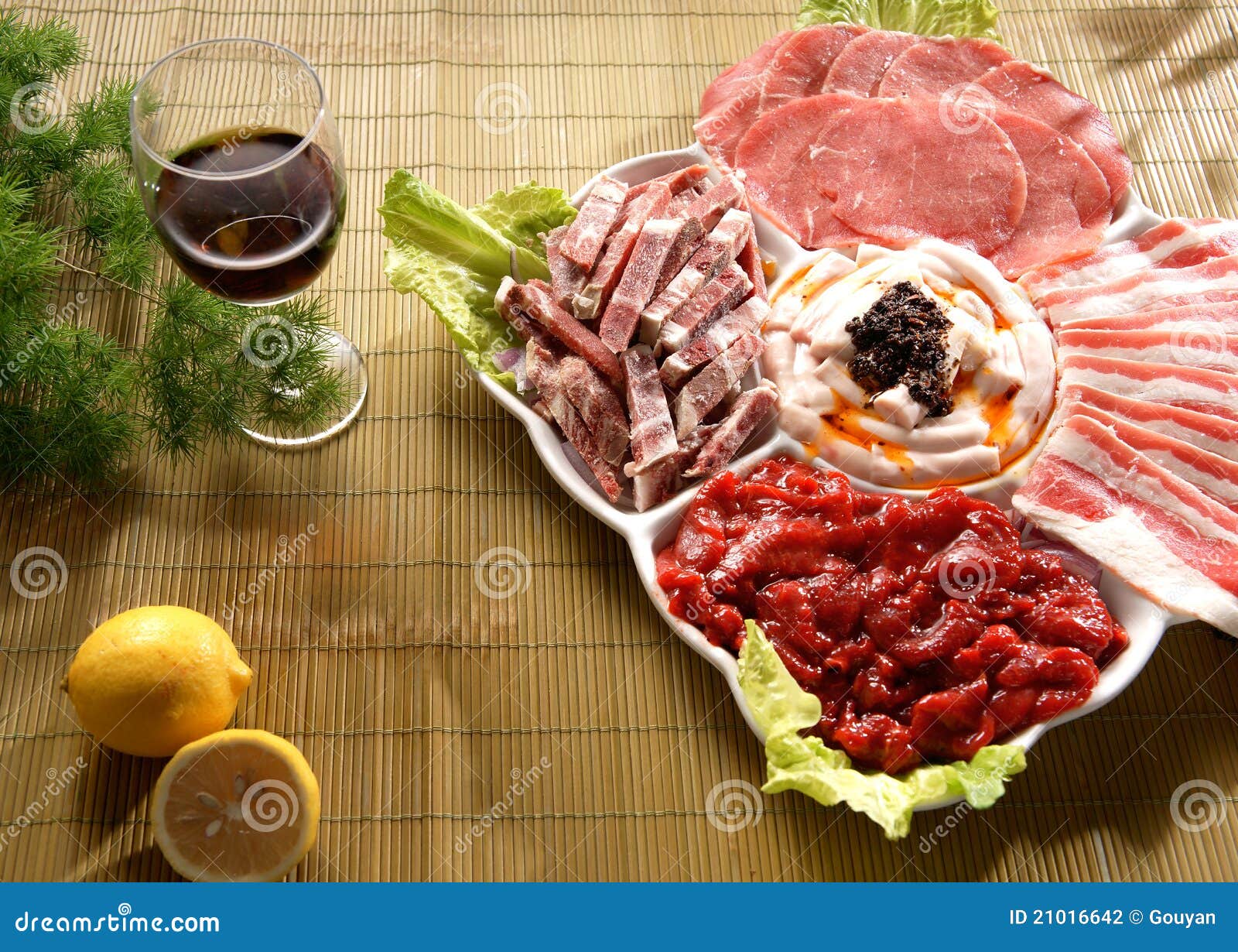 Appetizer plate stock photo. Image of bacon, drink, food - 21016642
