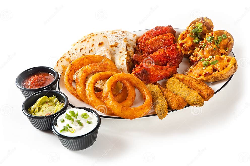 Appetizer plate stock image. Image of condiments, flavor - 21979891