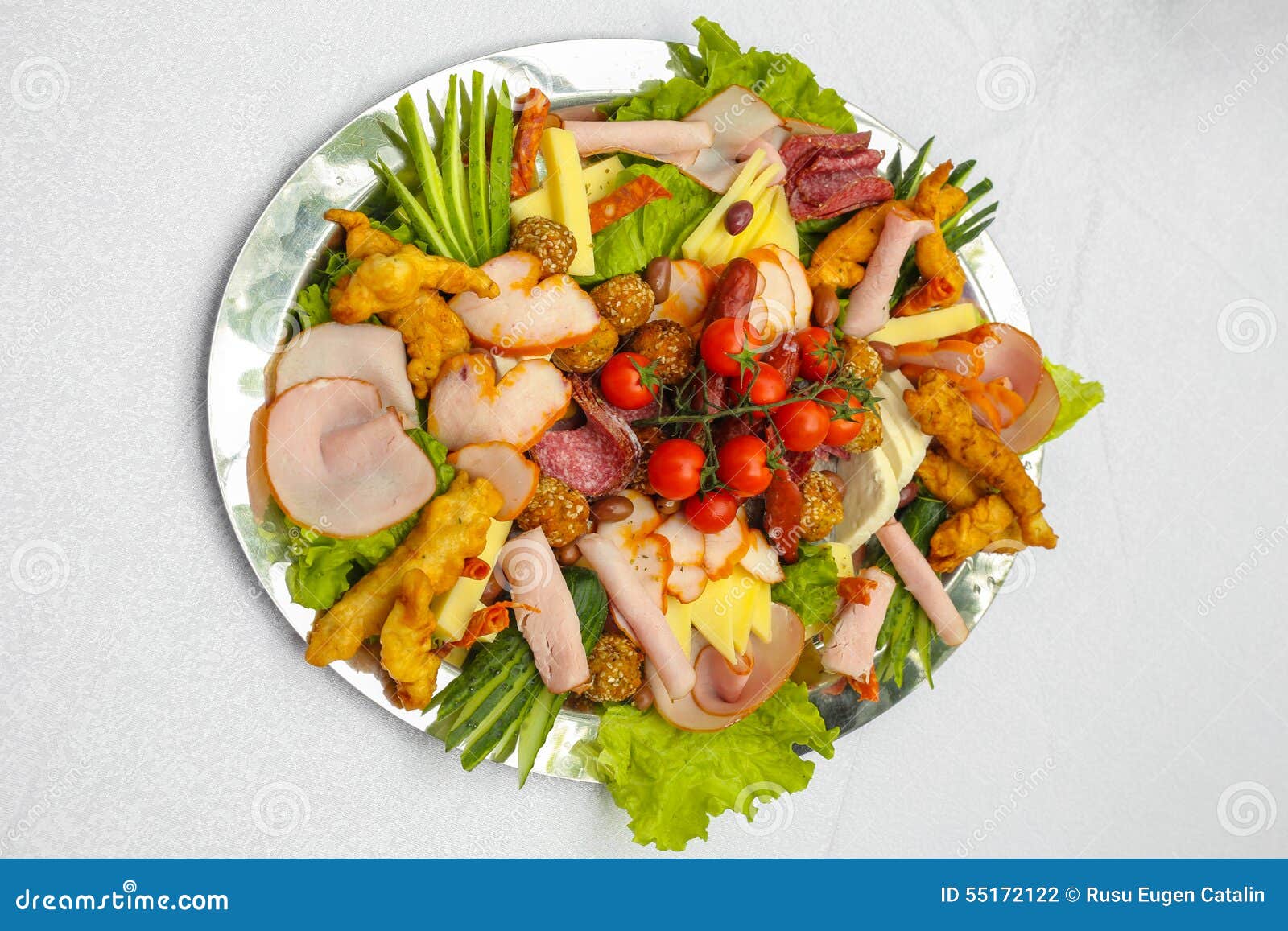 Appetizer platter stock photo. Image of plate, platter - 55172122