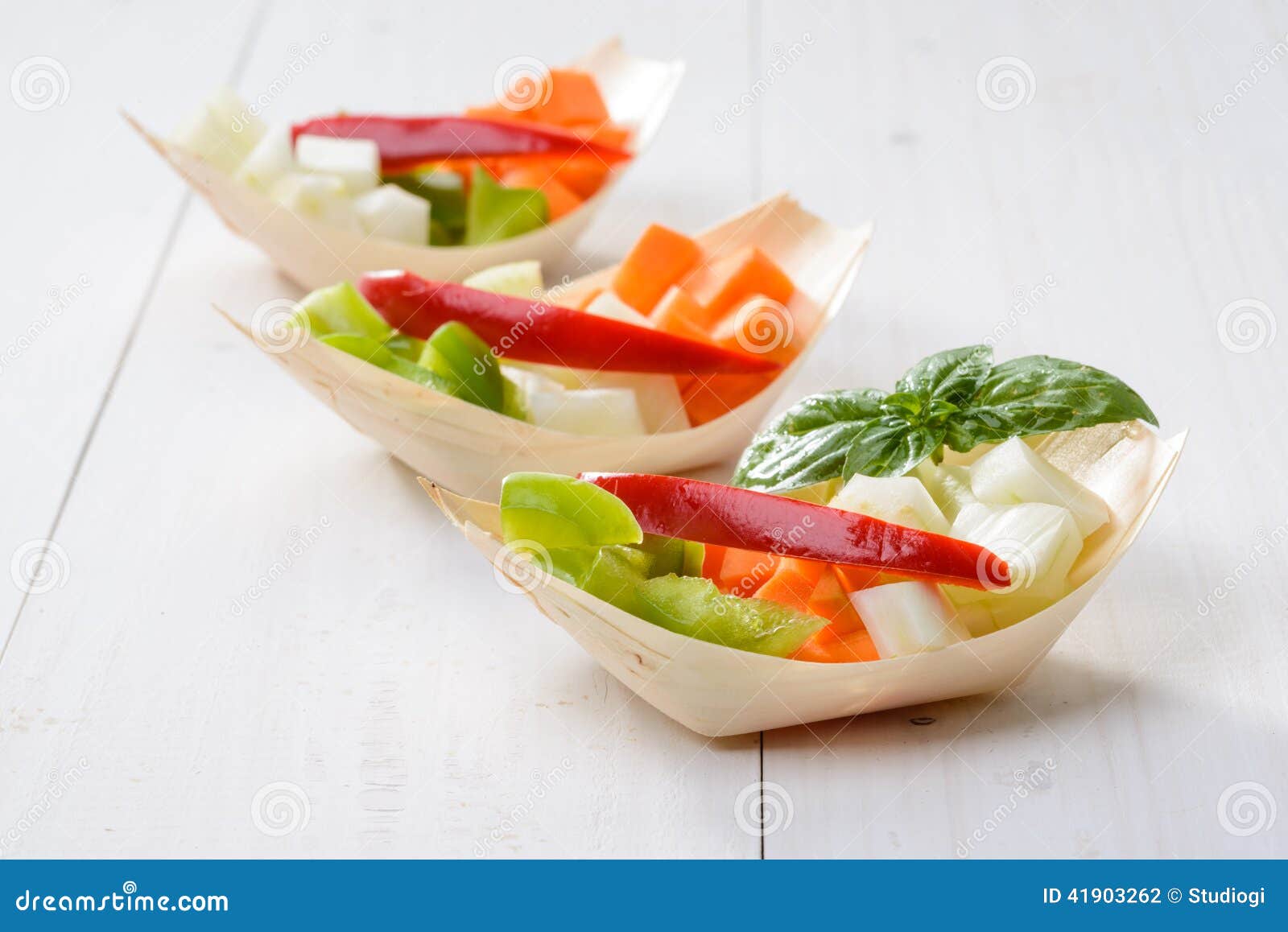 Appetizer with Raw Vegetables Stock Photo - Image of snacks, small ...