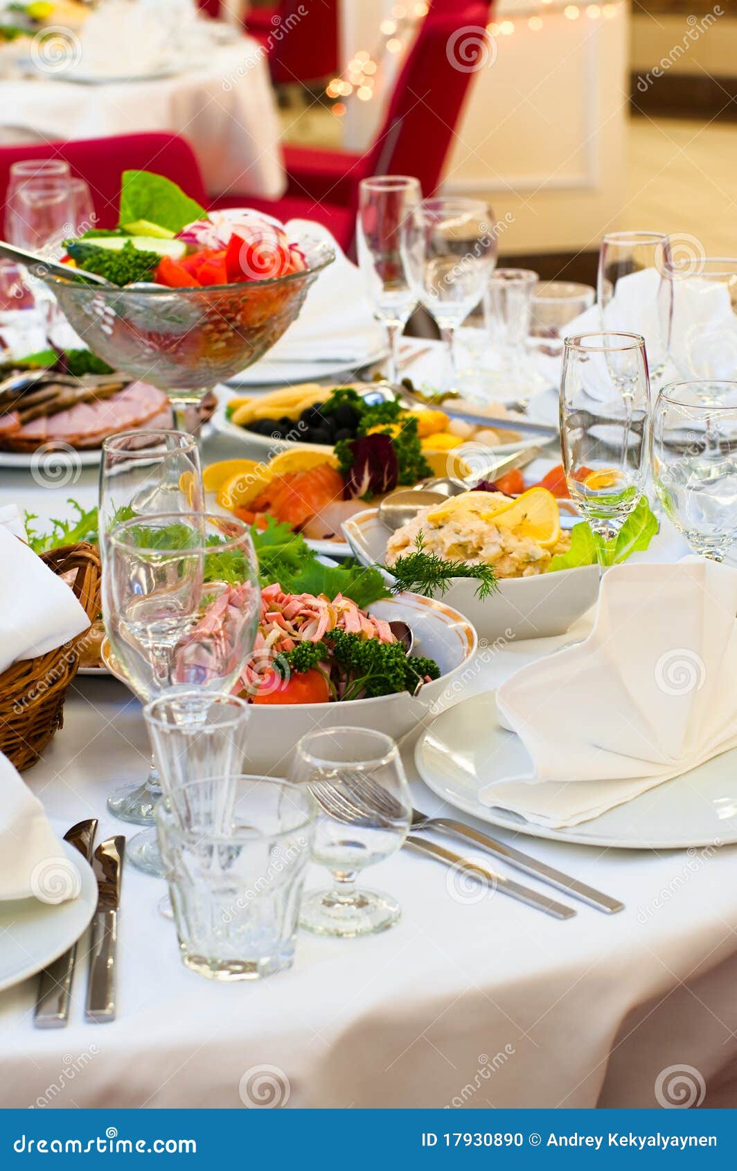 Appetizer Ready for Dinner in Restaurant Stock Photo - Image of healthy ...