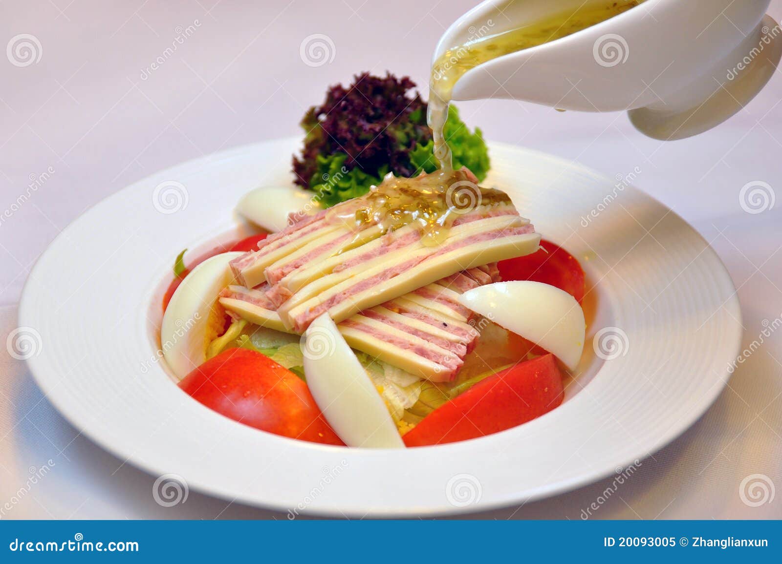 Appetizer salad stock image. Image of raisins, lettuce - 20093005