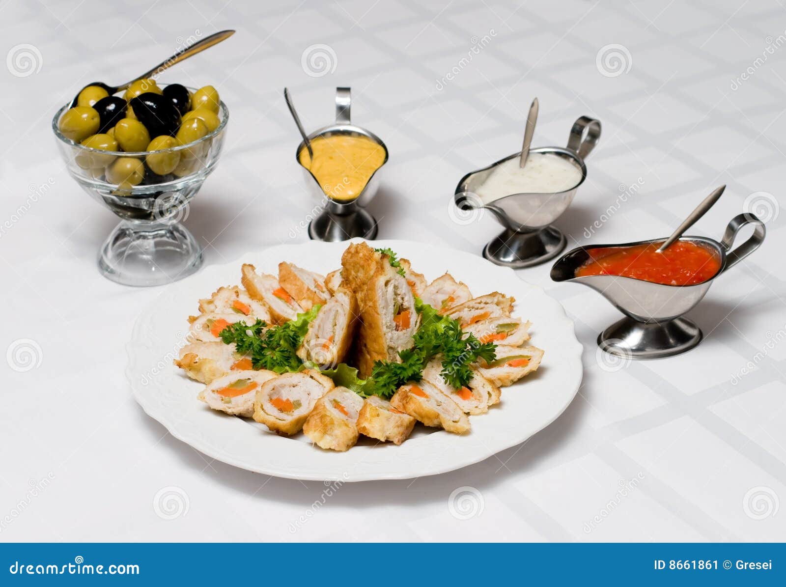 Appetizer served stock image. Image of tasty, snack, appetizer - 8661861