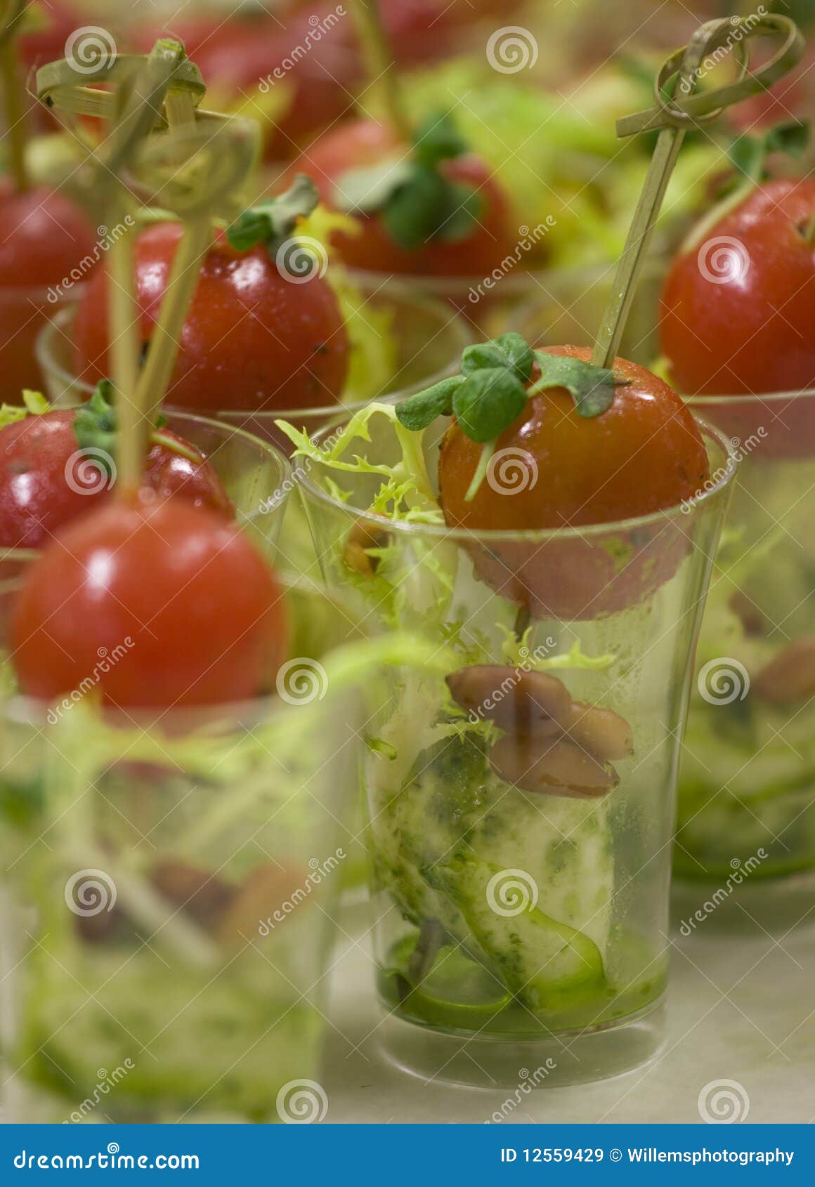Appetizer in a shotglass stock image. Image of macro - 12559429