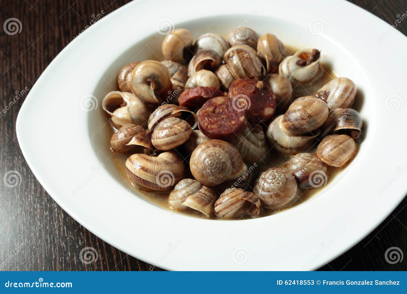 Appetizer of Snails in Sauce Stock Image - Image of chef, snails: 62418553