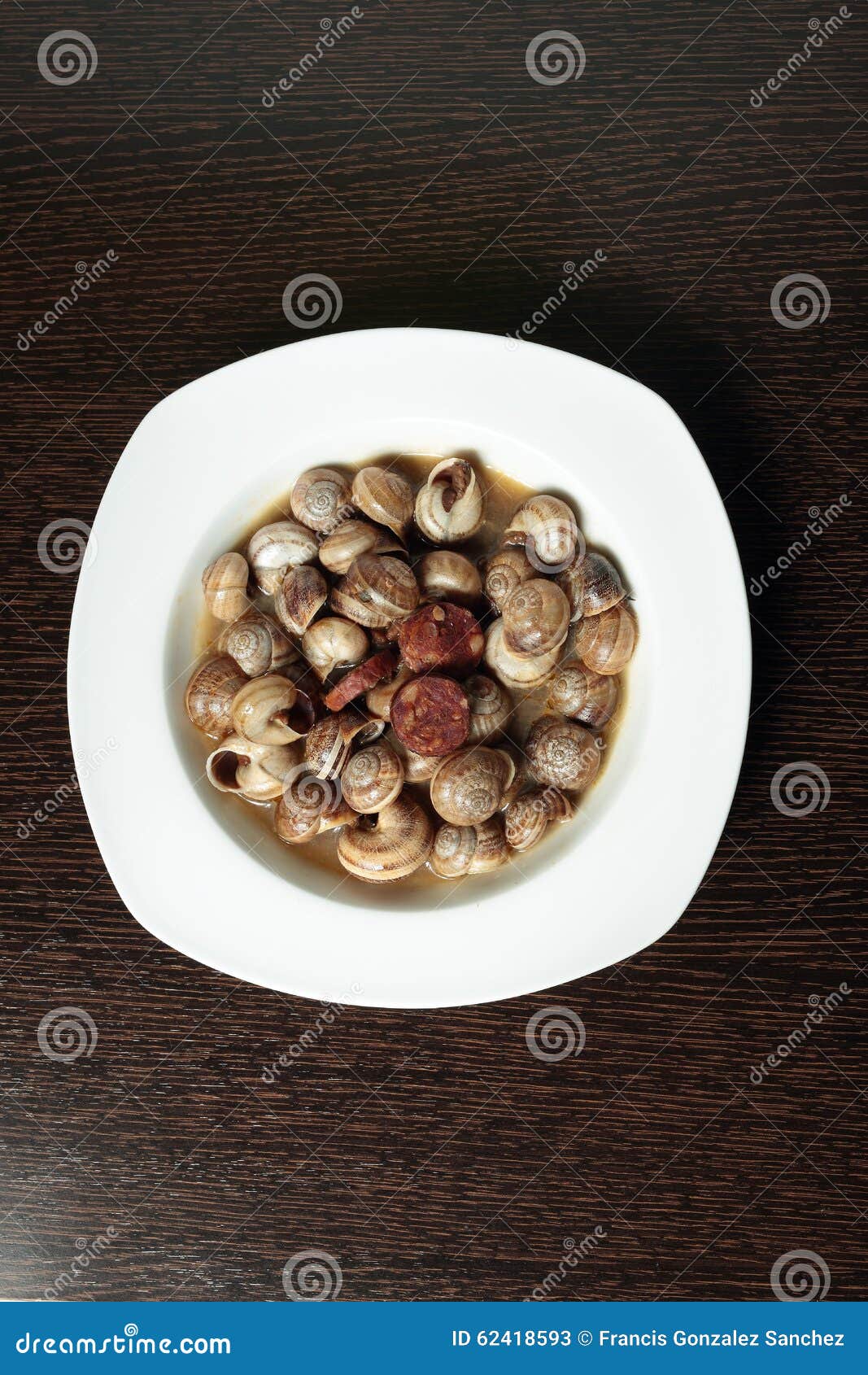Appetizer of Snails in Sauce Stock Image - Image of cuisine, snails ...