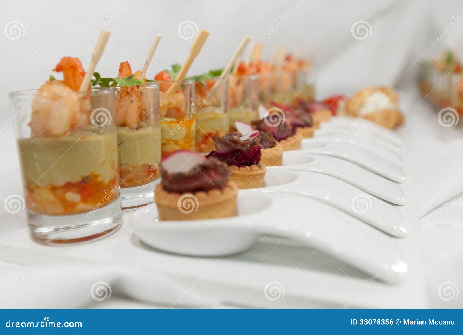 Appetizer stock photo. Image of sausages, catering, appetizer - 33078356